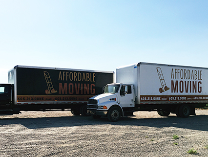 Moving Trucks & Teams | South Dakota Movers | Affordable Moving LLC